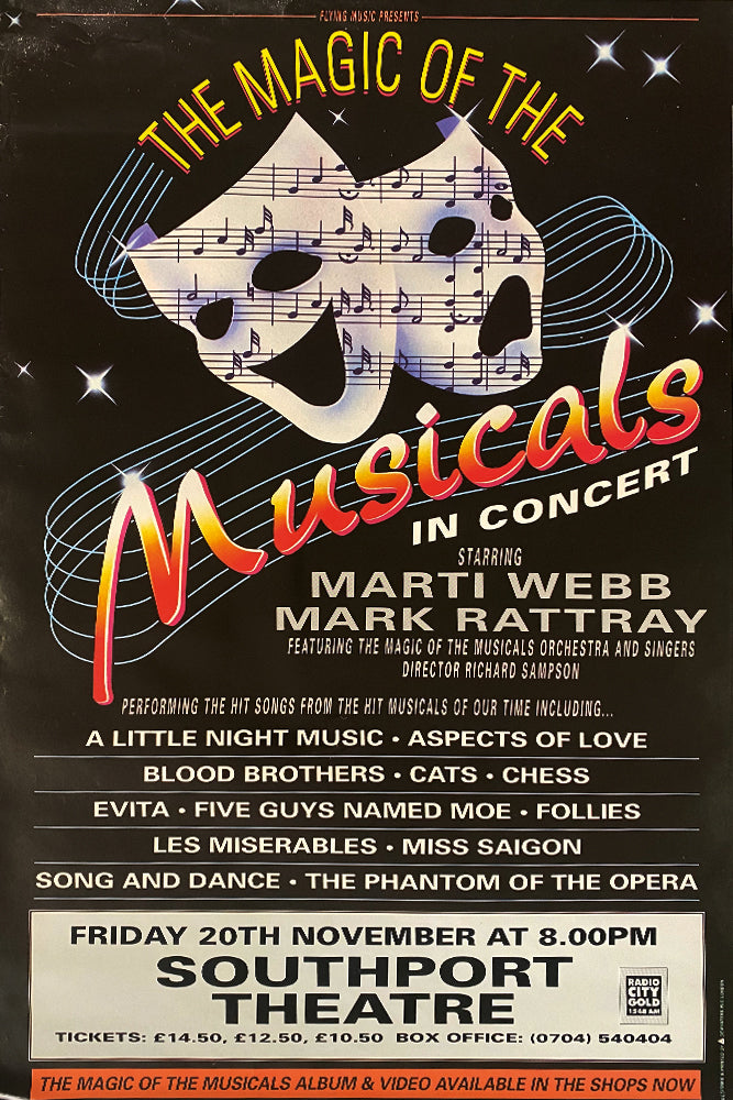 The Magic of the Musicals – Showposters